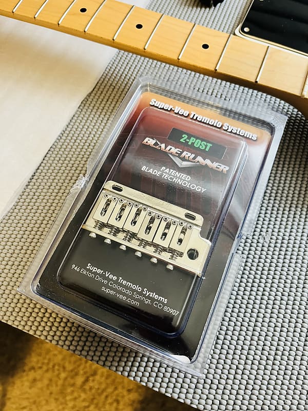 Super-Vee BladeRunner Tremolo for Stratocasters - 2-post - | Reverb