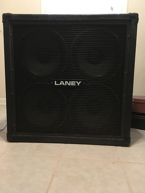 1992 Laney 4x12 Straight Cabinet | Reverb
