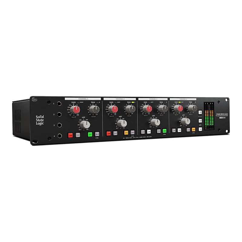 SSL - PUREDRIVE QUAD - Préampli micro analogique PureDrive | Reverb