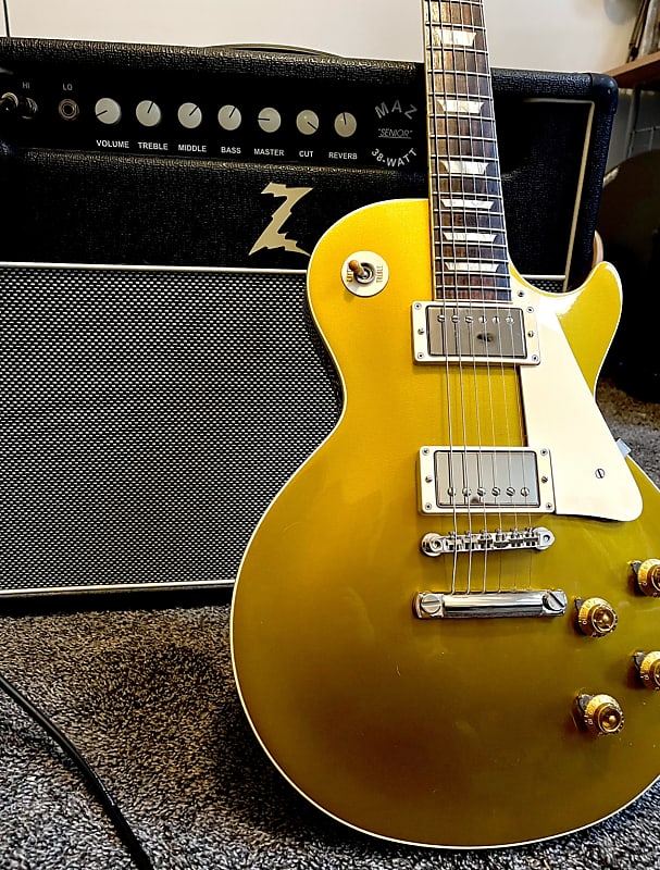 Gibson Les Paul Custom R7 Goldtop - 2014 | Reverb