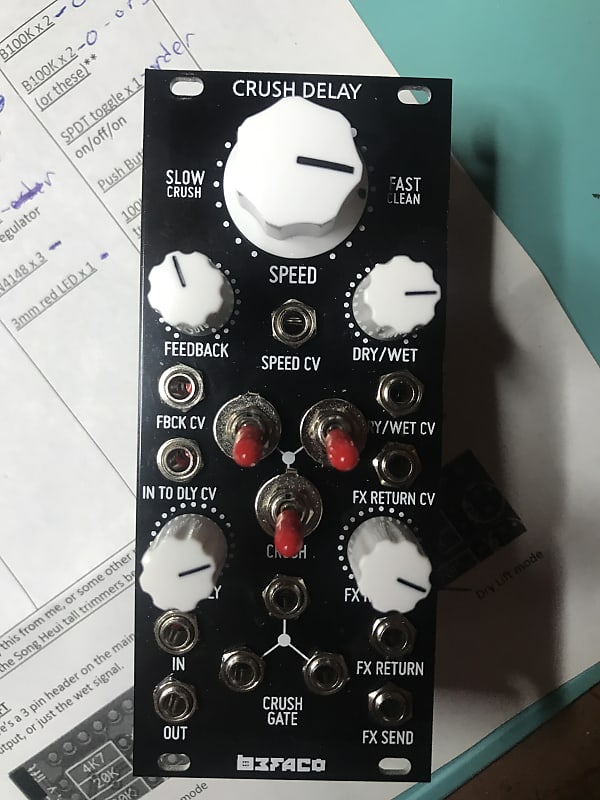 Befaco Crush Delay 2018 Black | Reverb