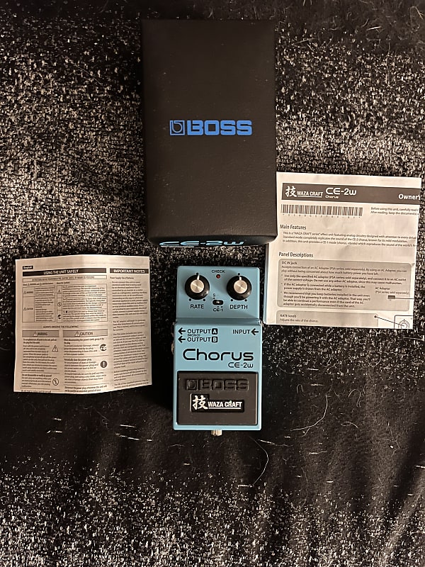 Boss CE-2W Wazacraft special edition 2022 Blue | Reverb