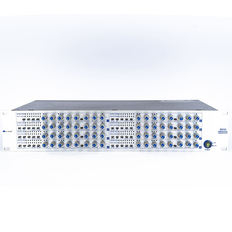 Alto CLE8 CLE 8 8-Channel Compressor Limiter with Noise Gate | Reverb