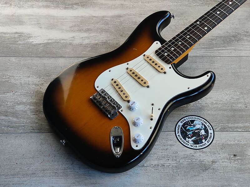 1984 ESP Japan '60's Reissue Stratocaster (Nitro Brown | Reverb