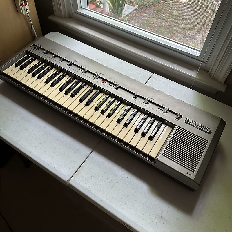 Bontempi Master X401 49-Key Keyboard - 80s | Reverb