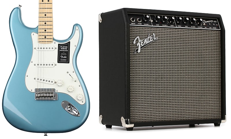 Fender Player Stratocaster - Tidepool with Maple Fingerboard | Reverb