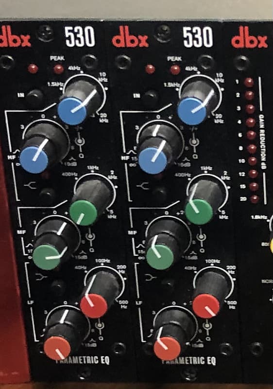 dbx 530 500 Series Parametric EQ Module (PAIR) | Reverb