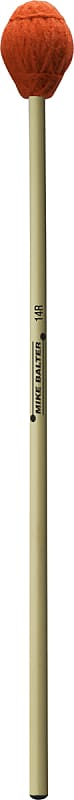 Mike Balter 14R Red Yarn Rattan Medium Soft Marimba, Vibes | Reverb