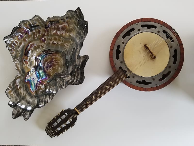 Rare Vintage Barera Italian Mando Banjo Mandolin | Reverb