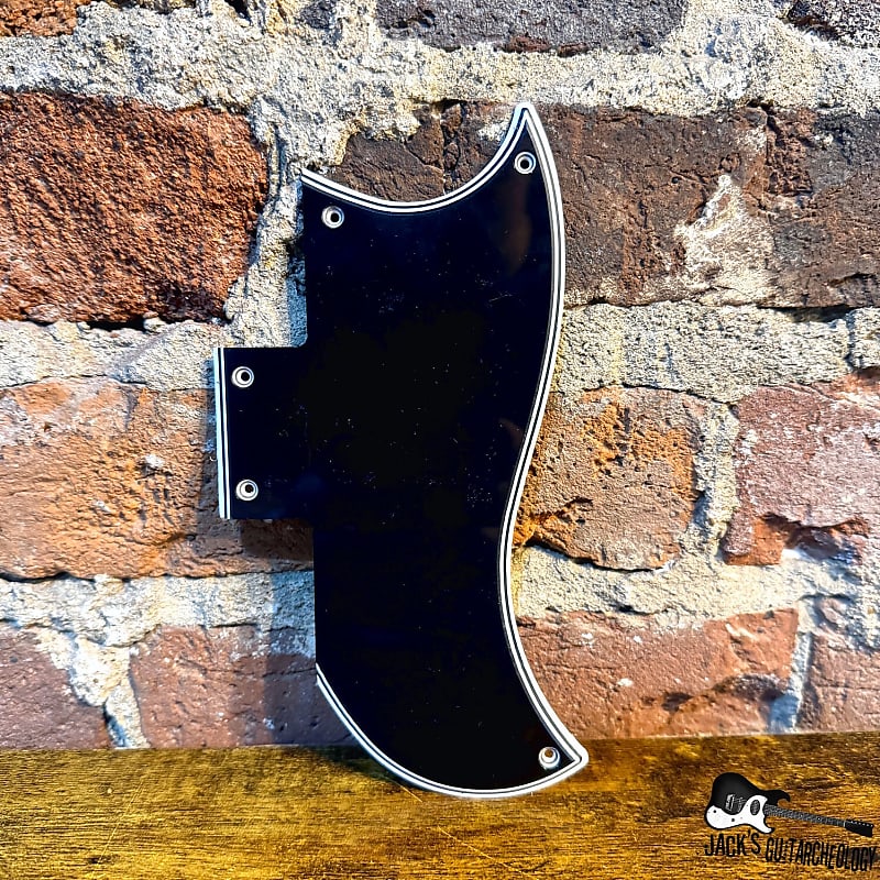 Gibson Custom Shop '61 Les Paul SG Pickguard (2020s - Black) | Reverb