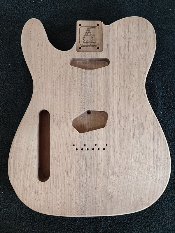 AC Tele Style Body Walnut LH - 2 Pieces | Reverb