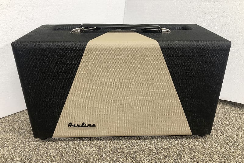 Airline / Valco Reverb GVC- 9019A Mid 60s - Black/Tan Tolex | Reverb