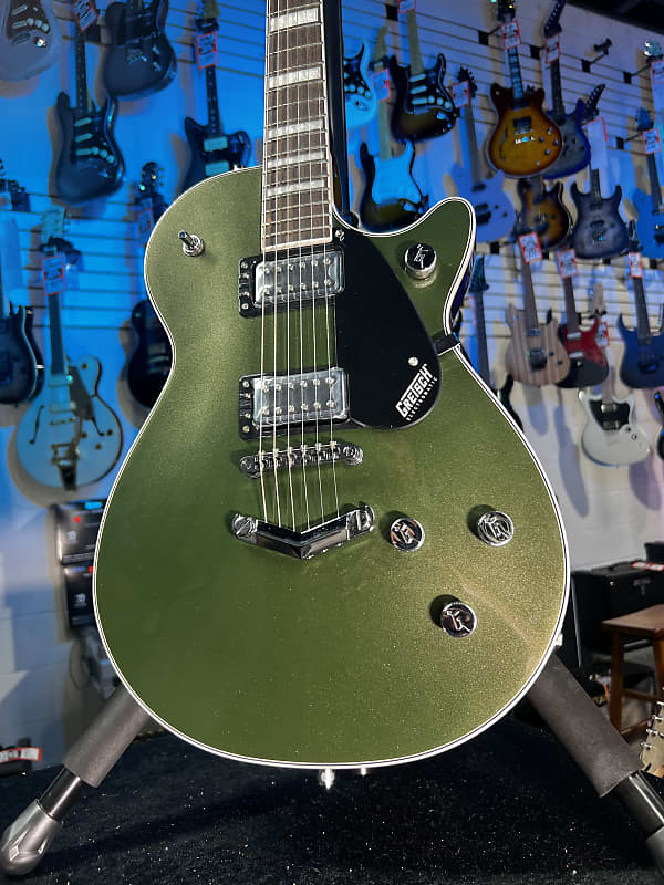 Gretsch G5220 Electromatic Jet BT Electric Guitar - Olive | Reverb
