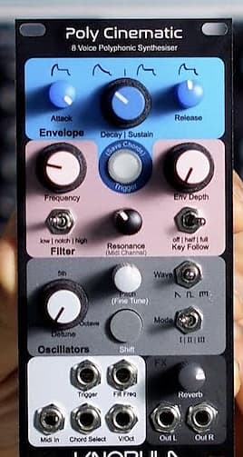 Knobula Poly Cinematic 8-Voice Polyphonic Synthesizer | Reverb