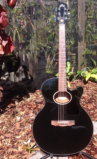 Guild F4CE Early 90's Satin Black | Reverb