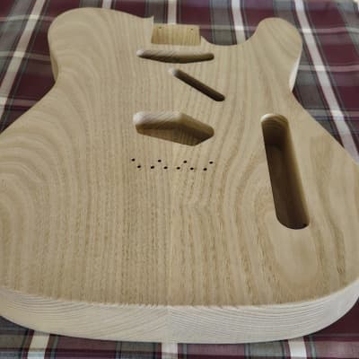 Woodtech Routing - 2 pc Catalpa Telecaster Body - Unfinished | Reverb