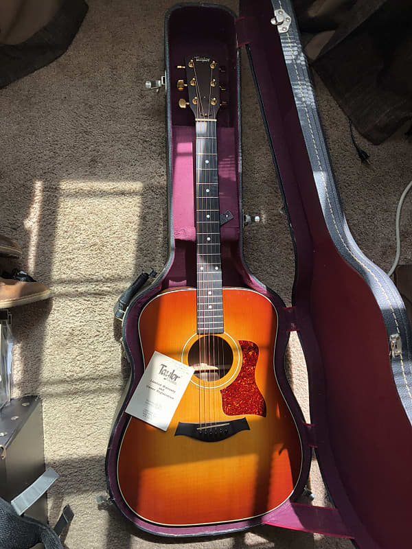 Vintage Taylor 710 1990 Rare Sunburst | Reverb