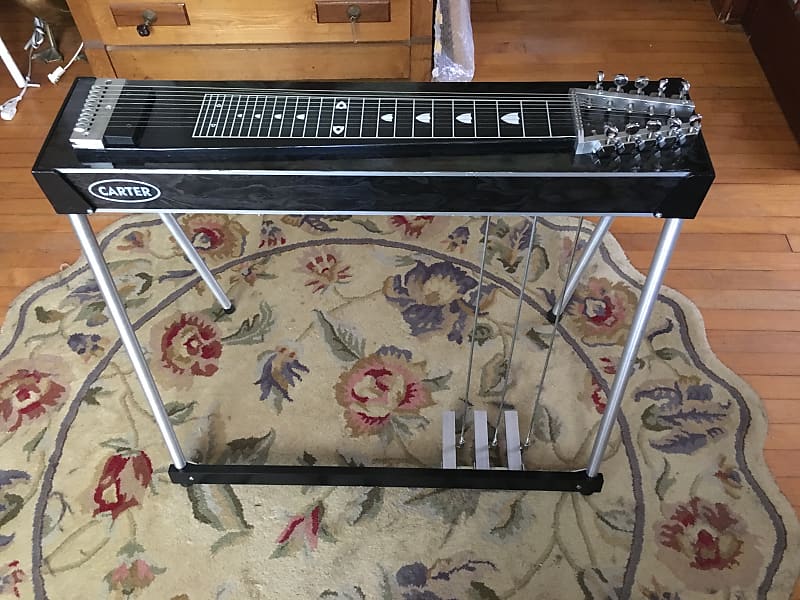 Carter Starter S10 E9 tuning pedal steel w/ bar, bag, manual, | Reverb