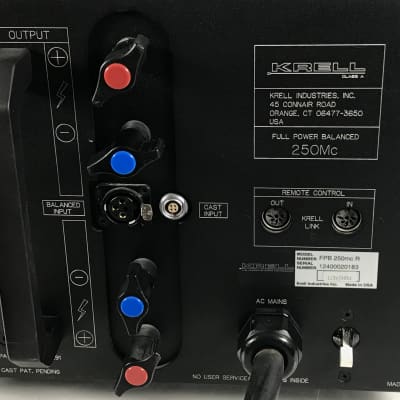 Krell Monoblock Power Amplifier Pair Krell FPB 250 w/ | Reverb