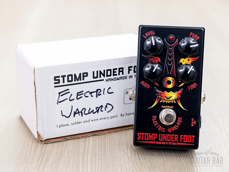 2024 Stomp Under Foot Electric Warlord Distortion & | Reverb Canada