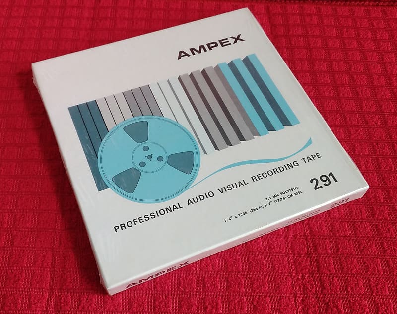 Ampex 291 Reel to Reel Recording Tape (New/Sealed) | Reverb