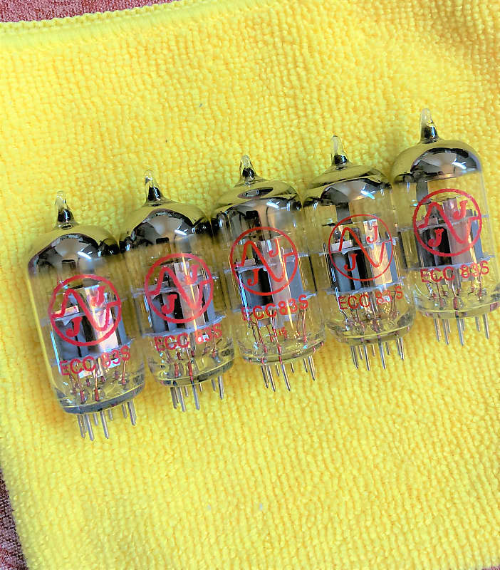 5x JJ Electronic 12AX7/ECC83S Preamp Tubes | Reverb