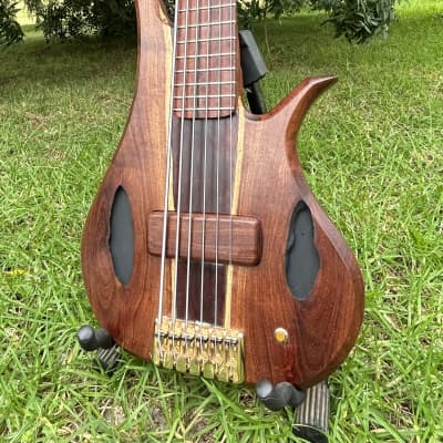 Handmade 39” Scale 6 String Bass 2024 - Oil | Reverb