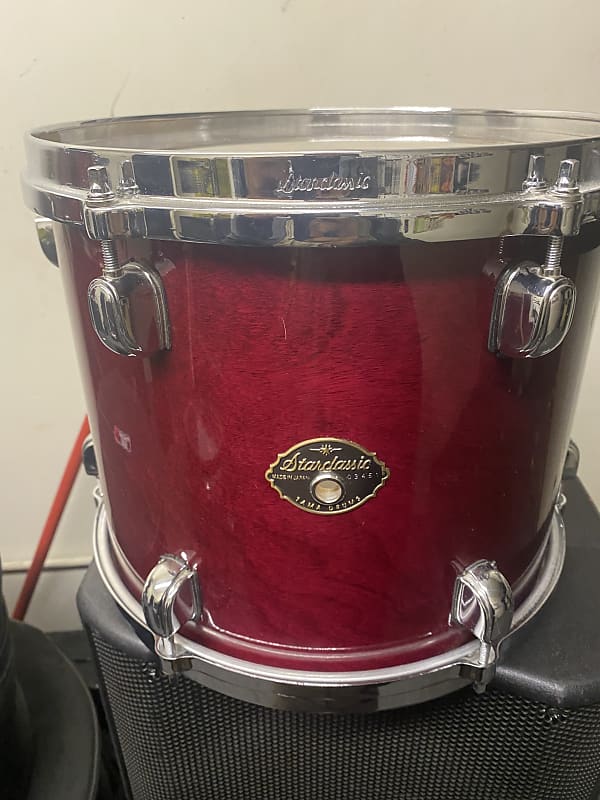 Tama Starclassic Walnut Red Finish Birch 12x9 rack Tom | Reverb