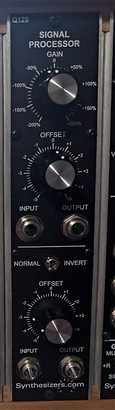 Synthesizers.com Q125 Signal Processor (MU) 2021 Black | Reverb