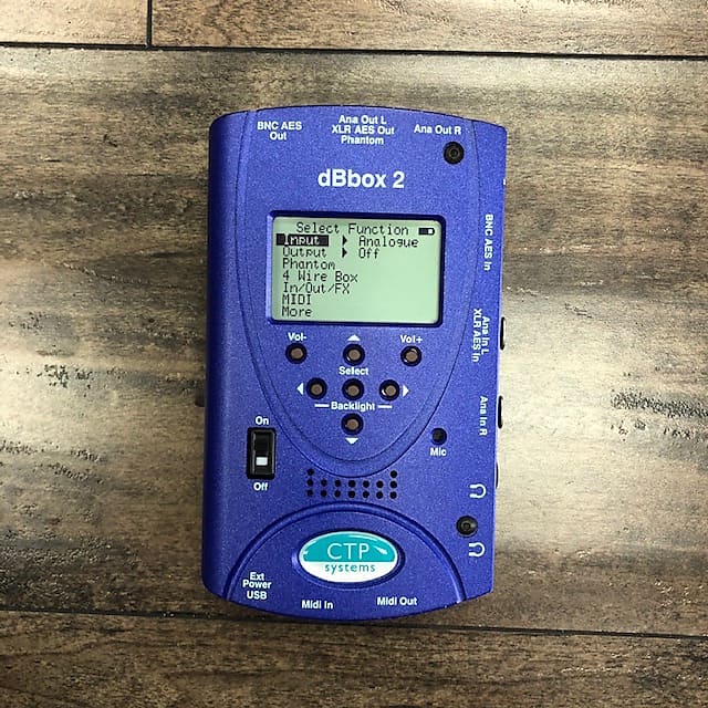 CTP Systems dBbox2 Analog AES/EBU SPDIF Audio Tester | Reverb