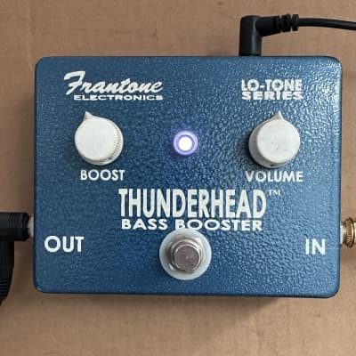 Frantone Thunderhead Bass Booster 2000's - Metalic Blue - | Reverb
