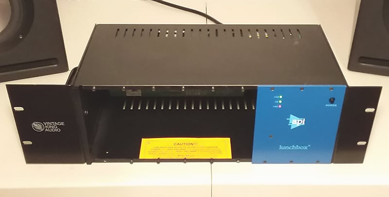 API 500-6B HC Lunchbox 6-Slot Powered 500 Series rack w/ VK | Reverb