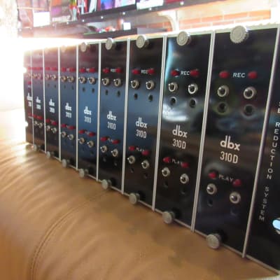 DBX Model 216 with eight dual channel DBX 310D cards 1980 | Reverb