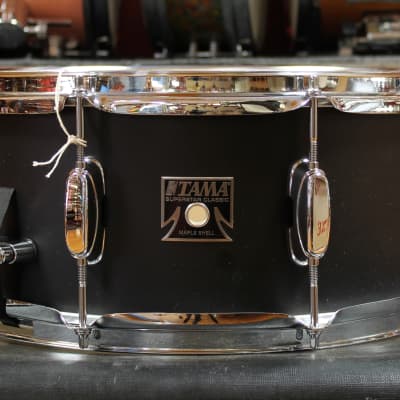 2000's Tama 6"x14" Superstar Classic Snare Drum in Black | Reverb