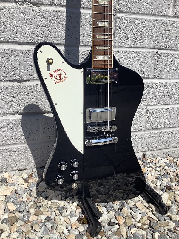 Left-Handed Gibson Firebird V 2012 - Ebony | Reverb