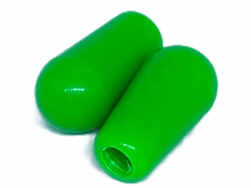 SK-0643-G (2) Green Metric Guitar Toggle Switch Tips | Reverb