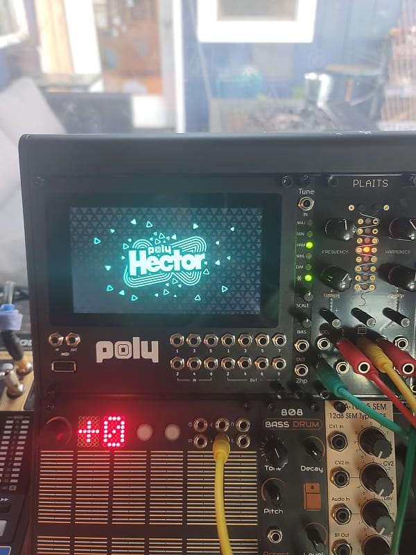 Poly Effects Hector Virtual Modular Eurorack Module | Reverb