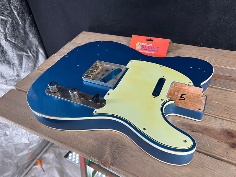Real Life Relics Nitro Tele® Telecaster® Body Double Bound | Reverb