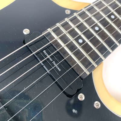 Framus Diablo Deluxe - Natural W Seymour Duncan pickups, Rock | Reverb