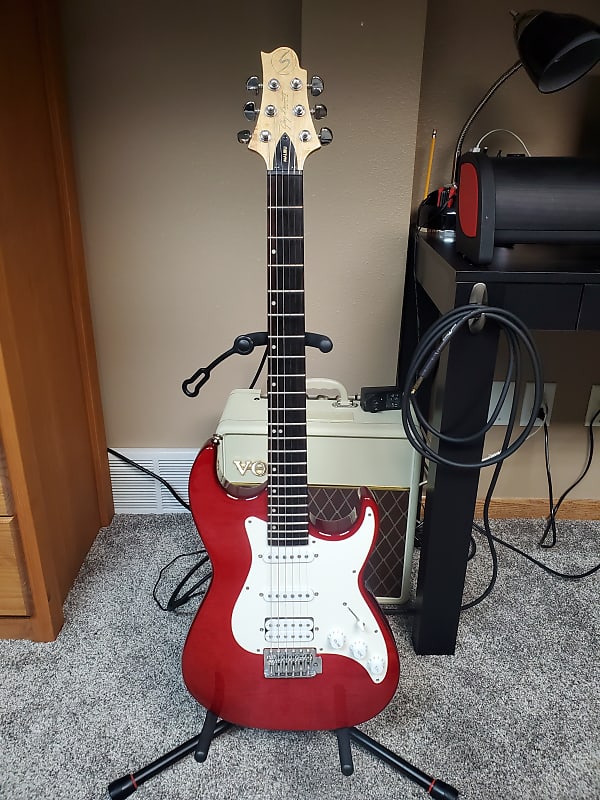 Samick-Greg Bennett Malibu MB2 2009 - Red | Reverb