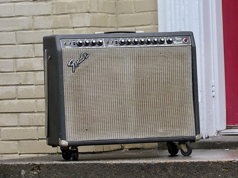 ~Rivera Era~ 1981 Fender Twin Reverb Blackface Amplifier - | Reverb