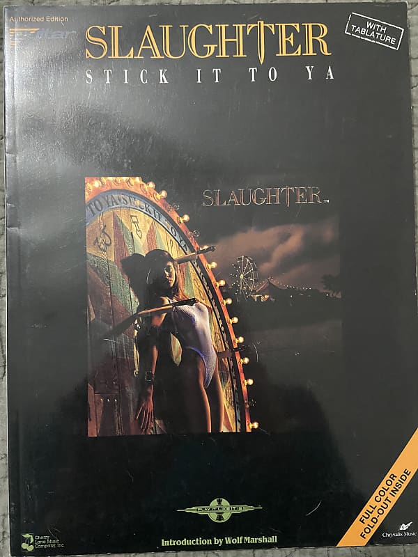 Slaughter - Stick It To Ya - Guitar Tab / Tablature Book | Reverb