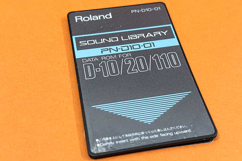 Roland PN-D10-01 "Unique D‑Sounds" PCM Card for D10/D20/D110 | Reverb