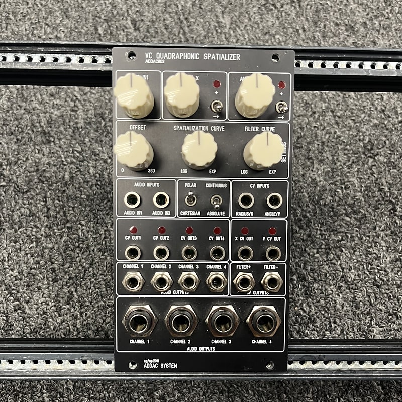Addac VC Quadraphonic Spacializer Black | Reverb
