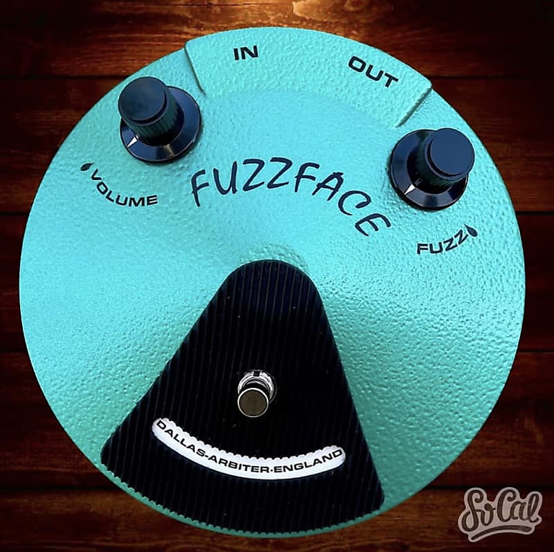 Custom Dunlop Dallas Arbiter Jimi Hendrix Fuzz Face Modified | Reverb