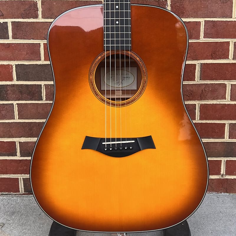 Taylor 510, 2004 Model, Amber Burst, Mahogany Back and Sides, | Reverb