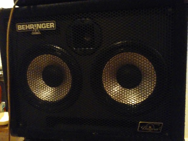 Behringer Ultrabass BA210 Bass cabinet with Brugera Aluminum | Reverb