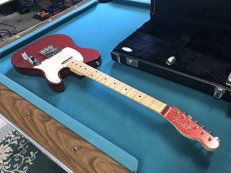 Fender Custom Shop Red Sparkle Telecaster 2002 Red Sparkle | Reverb