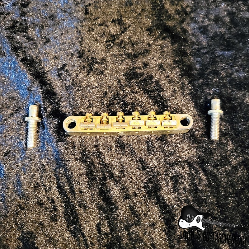 Lawsuit Era MIJ Bridge (1980s - Gold) | Reverb Canada