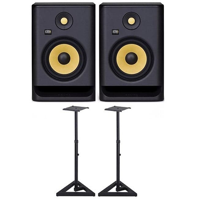 2 x KRK Rokit 5 G4 PACK w/ Stands | Reverb Australia